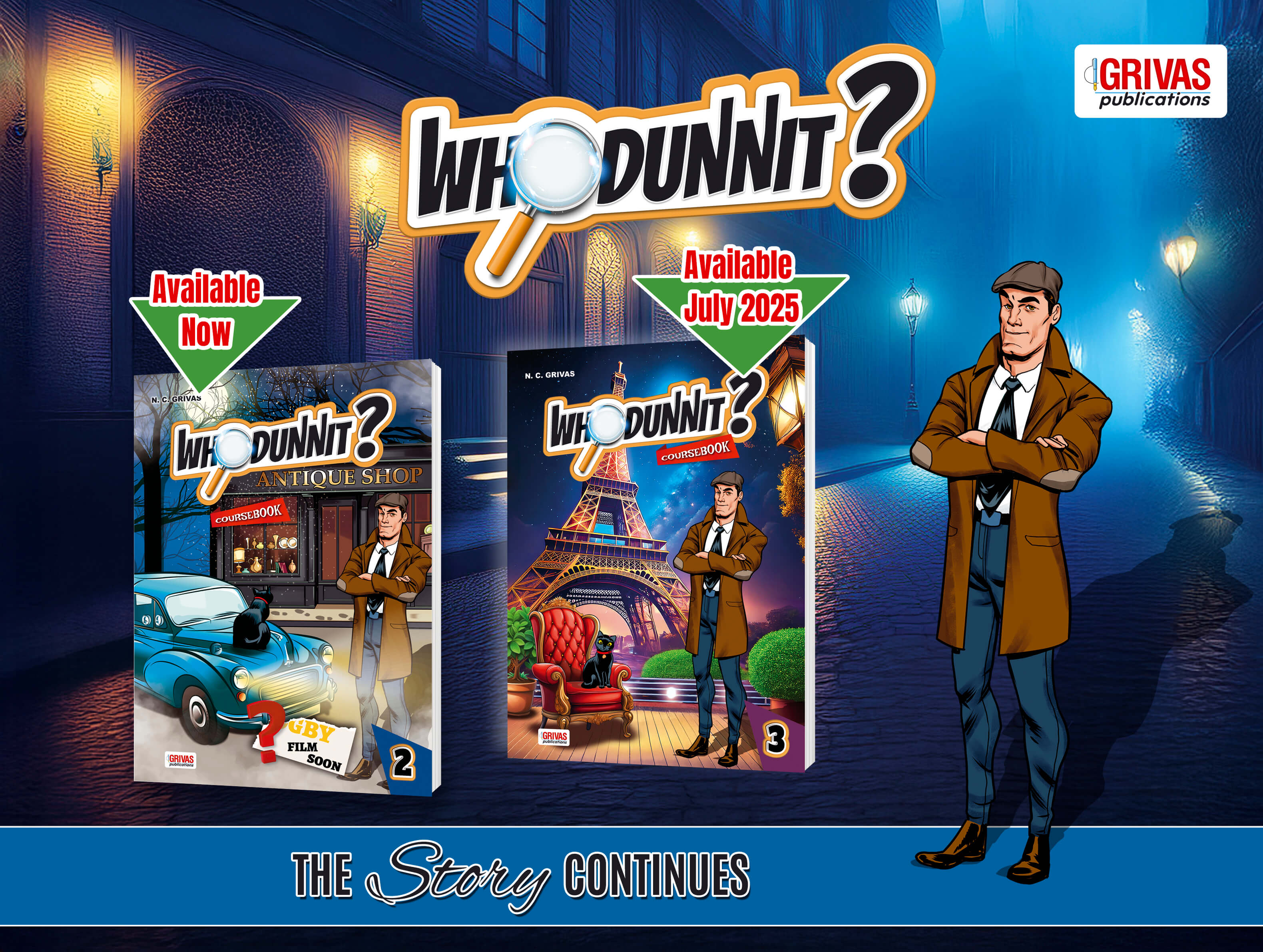 Grivas Publications | WHODUNNIT? 2 Available Now | WHODUNNIT? 3 ...